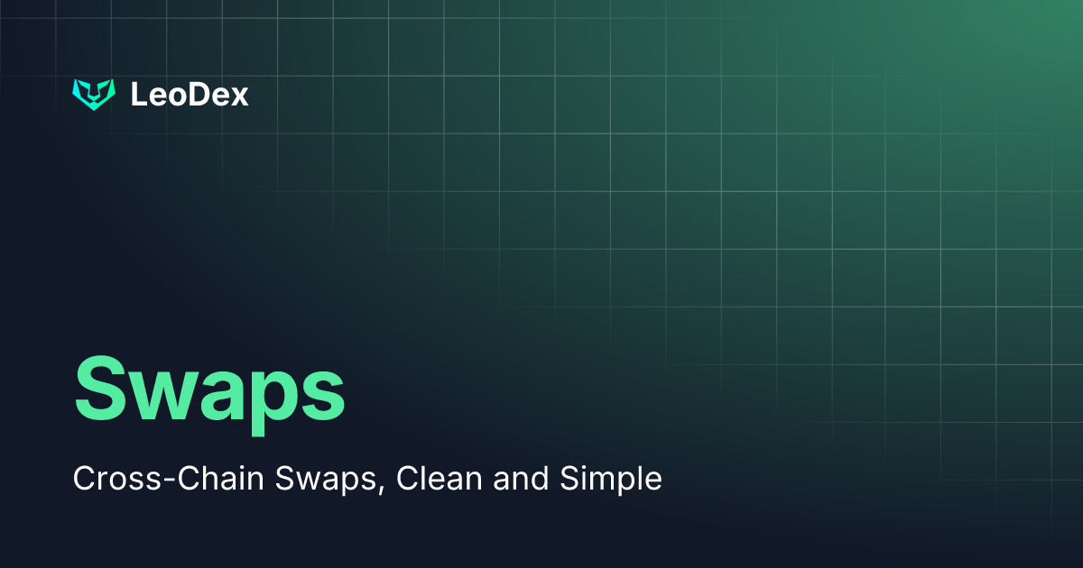Swaps | LeoDex